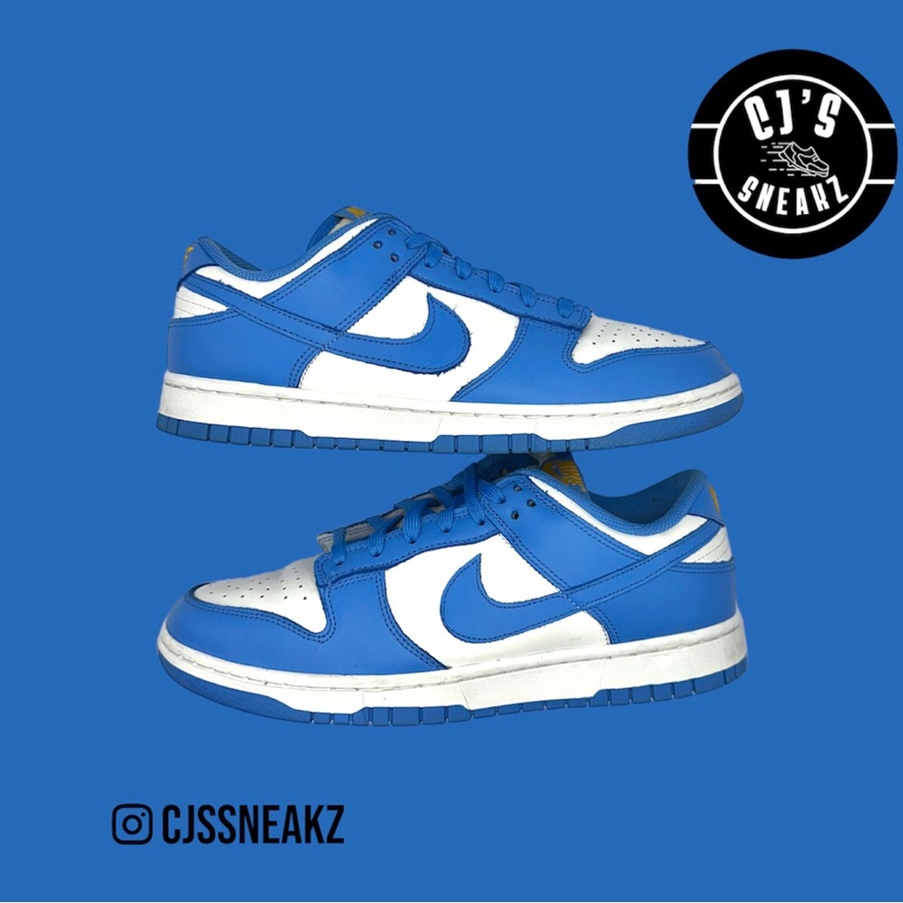 Men’s Authentic Nike Dunk Low ‘University Blue’ Size … - Gem